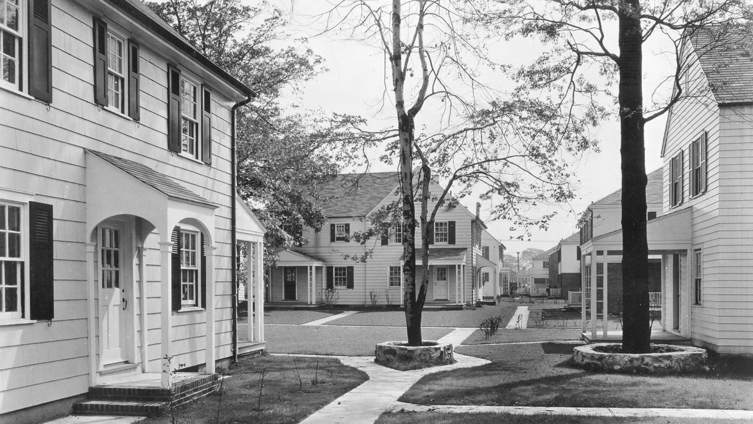 Photos: Radburn, New Jersey. A Planned Community in the 1920s - REsource