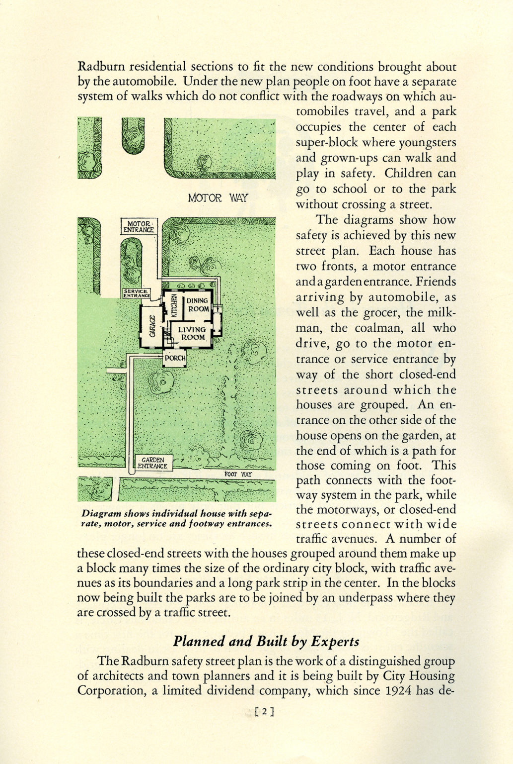 Photos: Radburn, New Jersey. A Planned Community in the 1920s - REsource