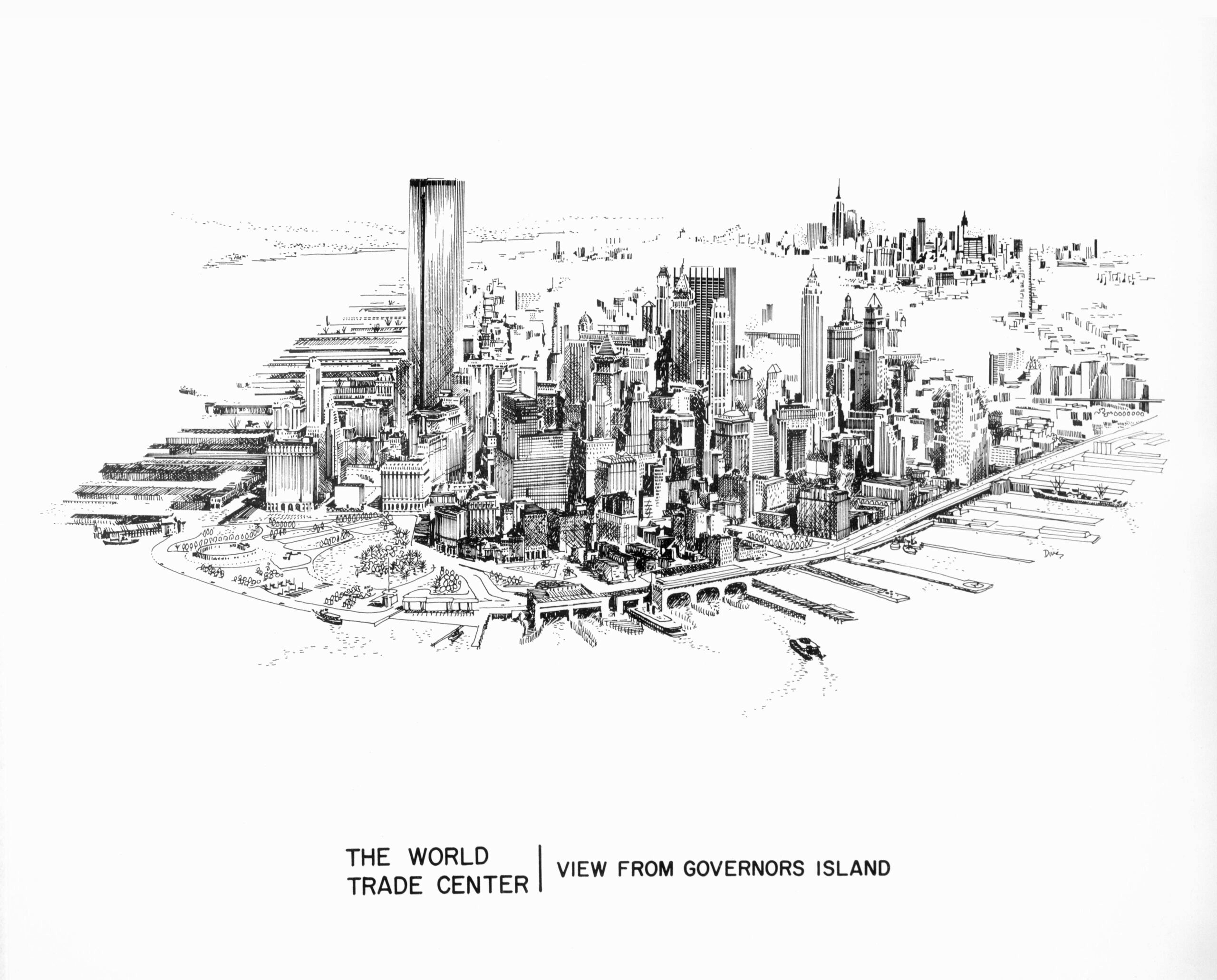 Photo Essay Building The World Trade Center In Lower Manhattan Resource