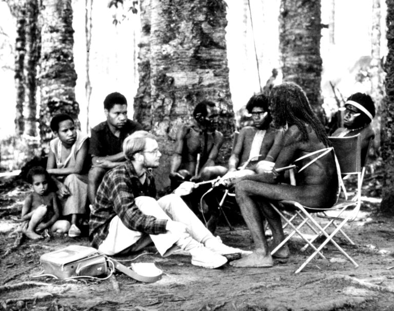 Michael Rockefeller recording the Dead Birds documentary - REsource